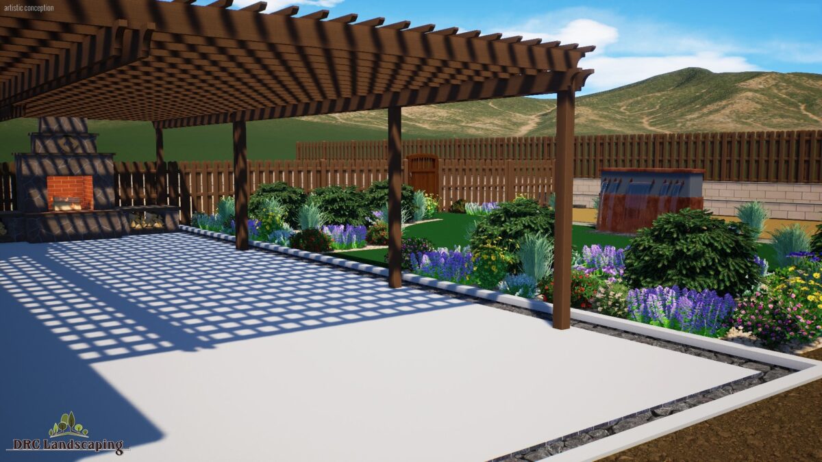 Stunning 3D Landscape Design in Northern Nevada